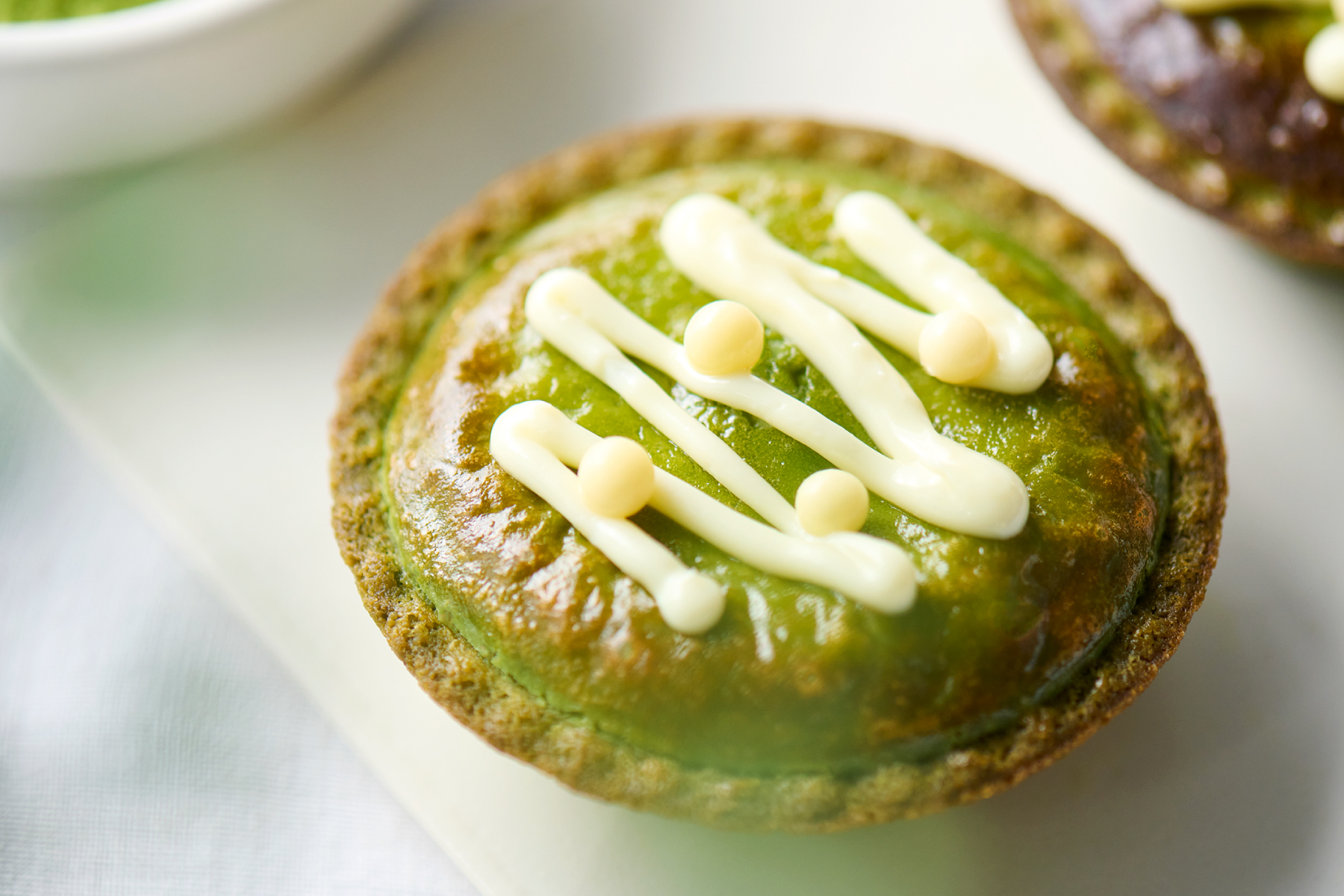 【4/1（火）発売】焼きたてタルト ミルキー宇治抹茶チーズ / BAKE INC.